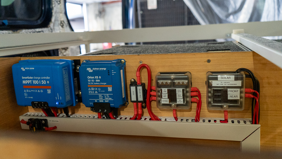 Custom 12V Off-Grid Campervan Installation - Sandgate Auto Electrics ...